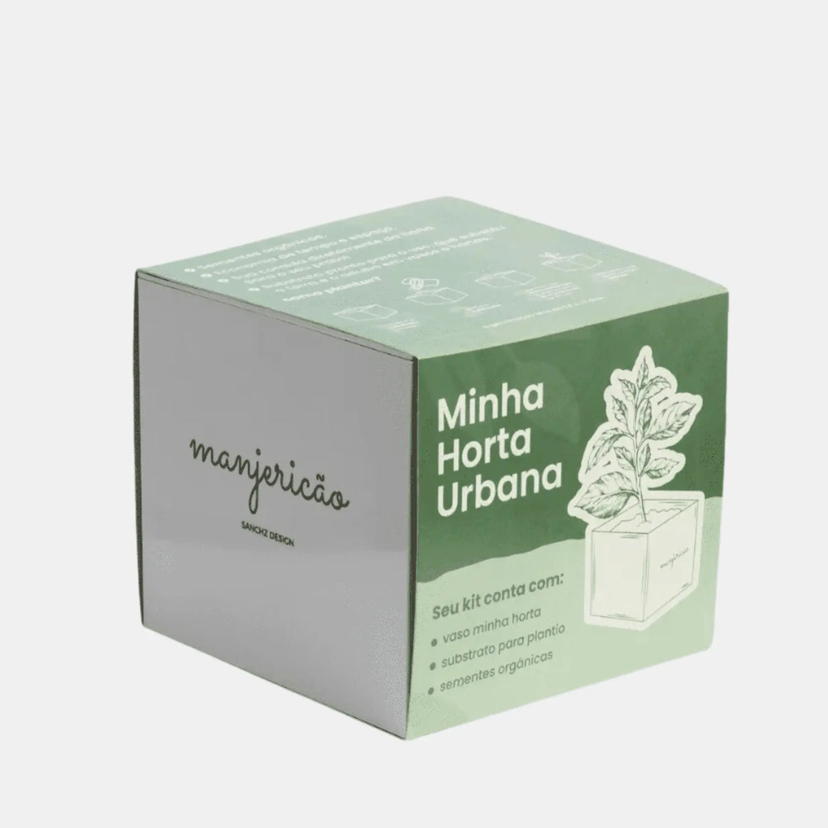 Kit Horta Urbana Autoirrigável | Cultive sua própria horta